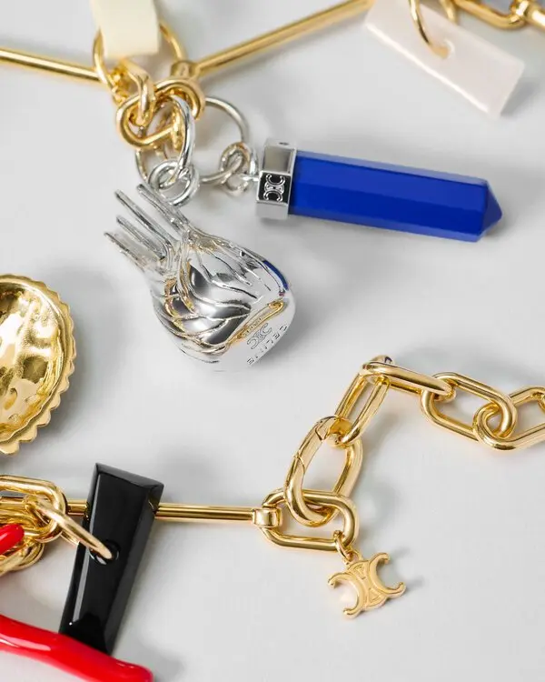 Celine Logo Necklace
