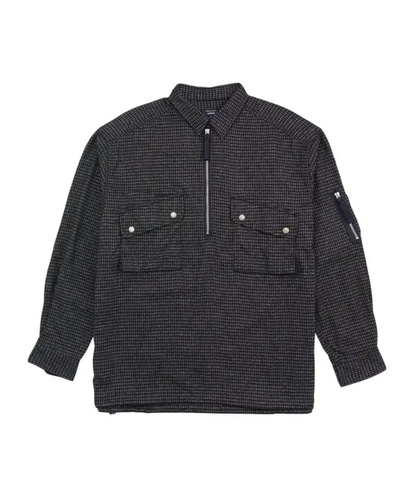 Comme Des Garçons Long-sleeved Plaid Shirt