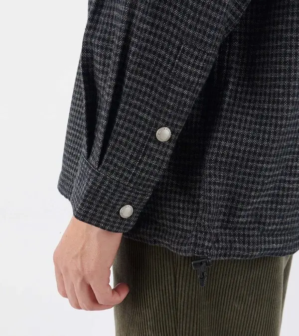 Comme Des Garçons Long-sleeved Plaid Shirt