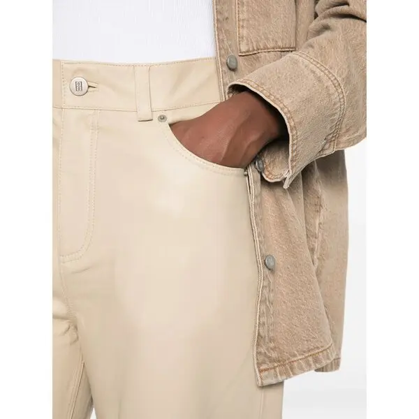 BY MALENE BIRGER Neutrals Trousers Straight Trousers