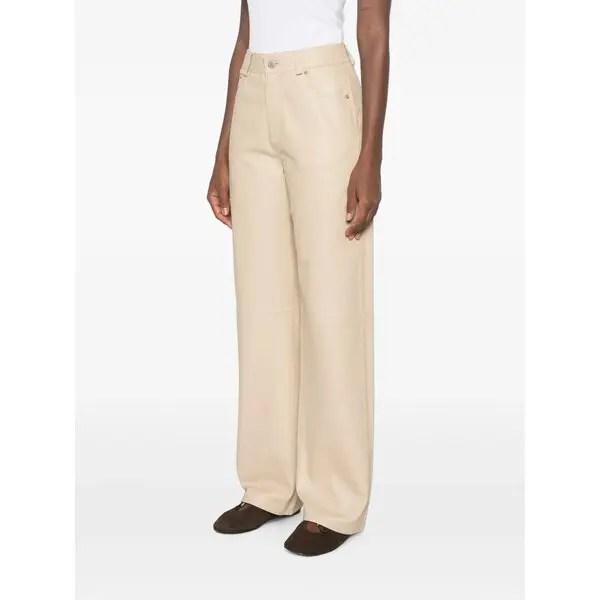 BY MALENE BIRGER Neutrals Trousers Straight Trousers