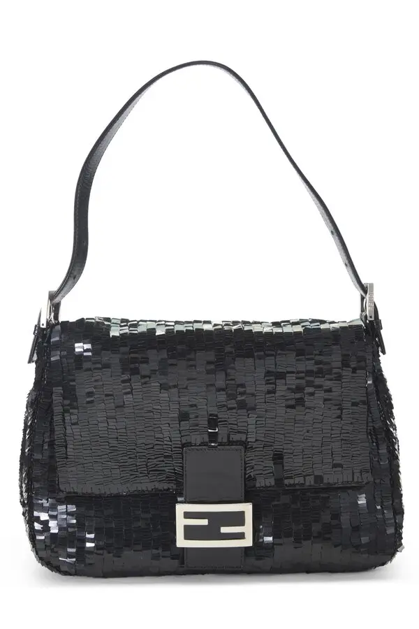 Fendi Sequin Mama - Black