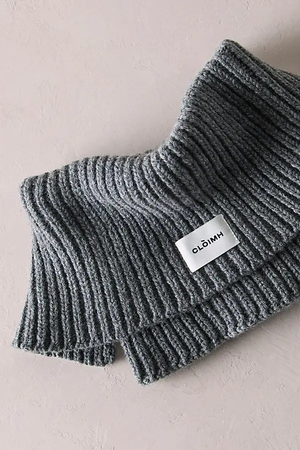 CLOIMH Wool Folded Neck Warmer