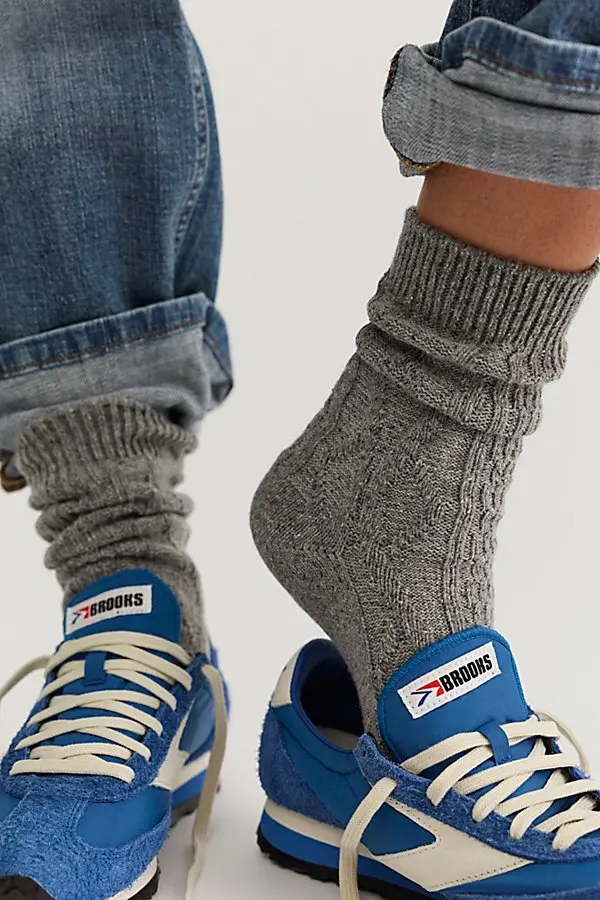 THUNDERS LOVE Wool Collection Socks - Grey