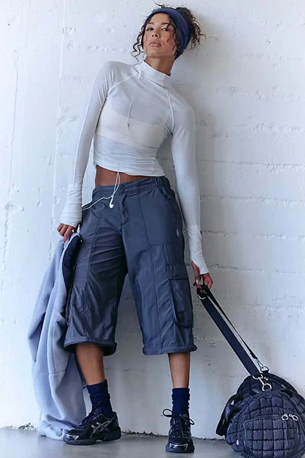 Free People Tempo Turtleneck - White