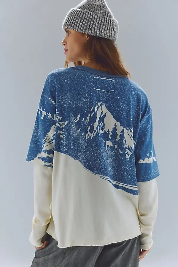 Free People We The Free Elliot Long Sleeve Tee