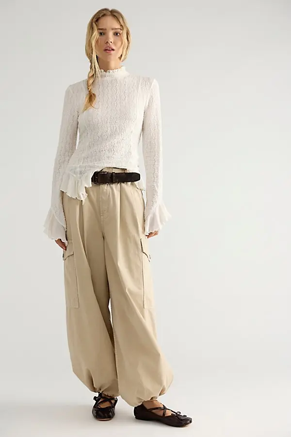 Free People Hope Long Sleeve Blouse