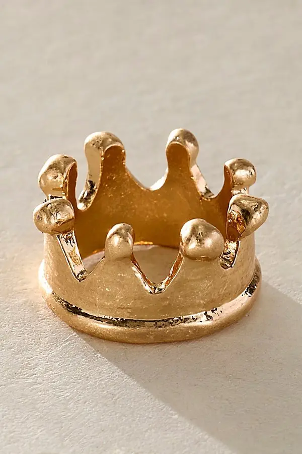 Free People Crown Ring - Gold