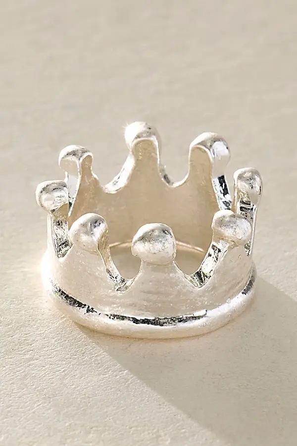 Free People Crown Ring - Silver