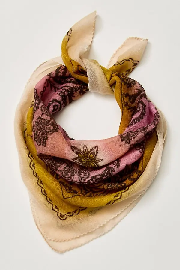 Free People Solstice Cashmere Bandana - Horizon