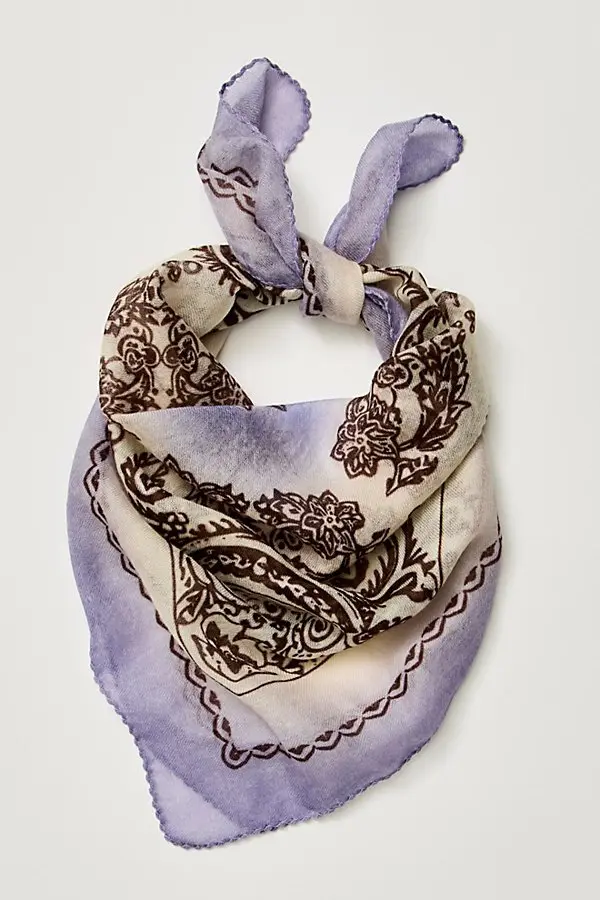 Free People Solstice Cashmere Bandana - Mist