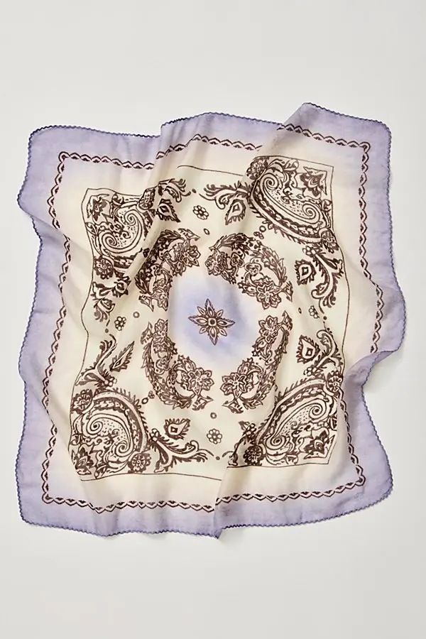 Free People Solstice Cashmere Bandana - Mist