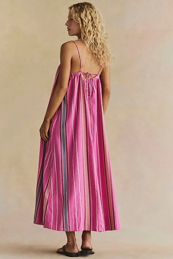 Free People Marisol Striped Maxi Dress