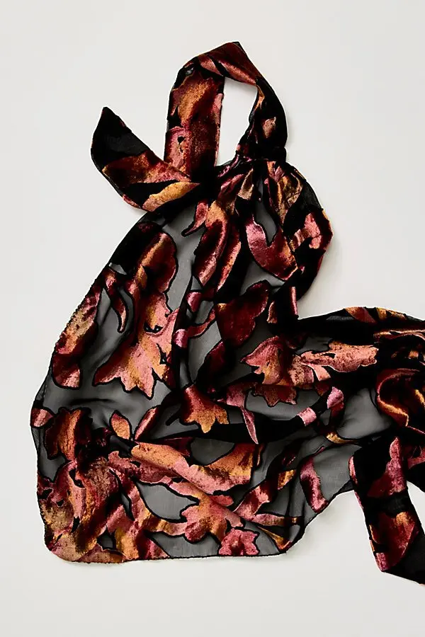 CURRIED MYRRH Angie Velvet Hair Scarf