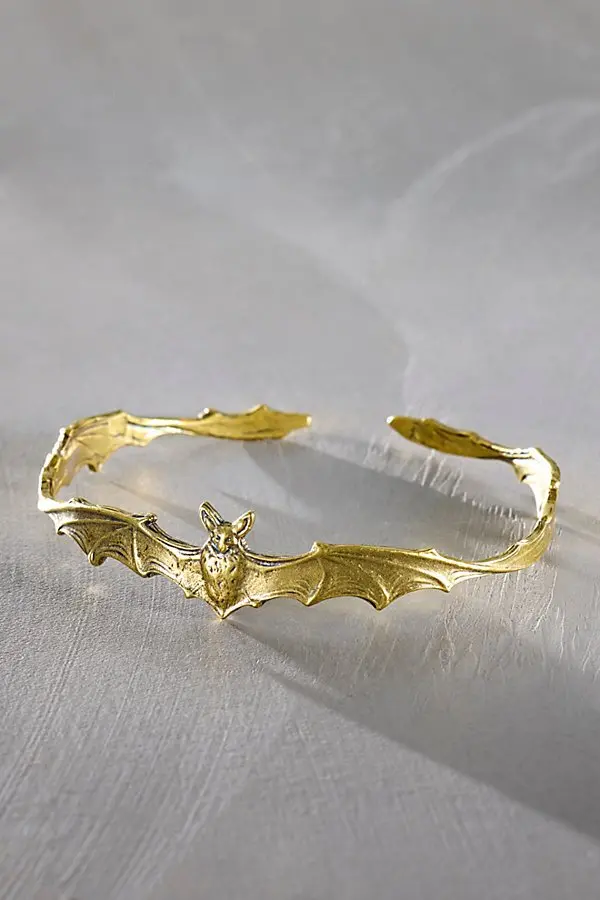 ALKEMIE Bat Arm Cuff - Brass