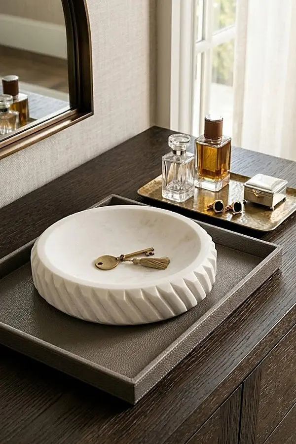 GAURI KOHLI Charlotte Marble Bowl