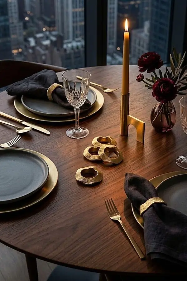 GAURI KOHLI Tuscany Napkin Rings