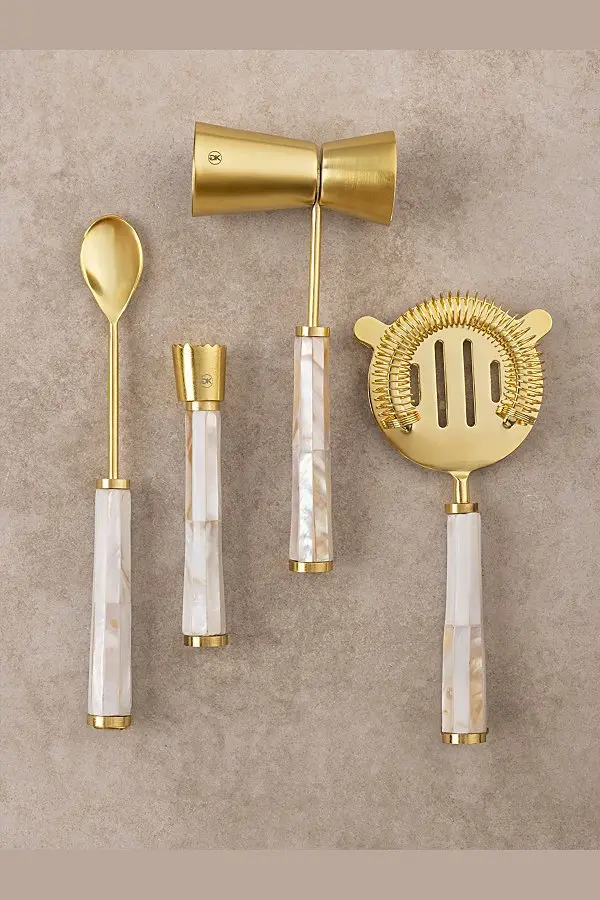 GAURI KOHLI Darzi Bar Tools - Gold