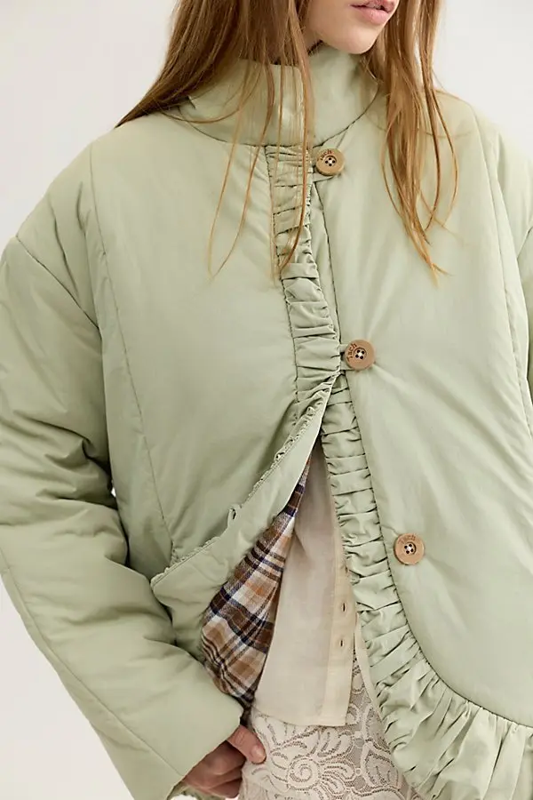 TACH Catania Quilted Jacket - Navy