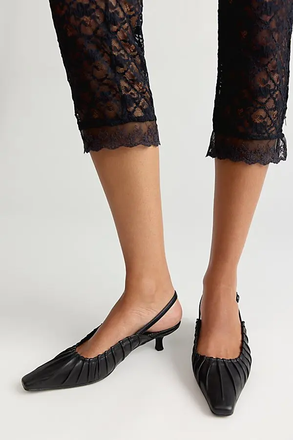 CIRCUS NY BY SAM EDELMAN Katia Slingback Heels - Black