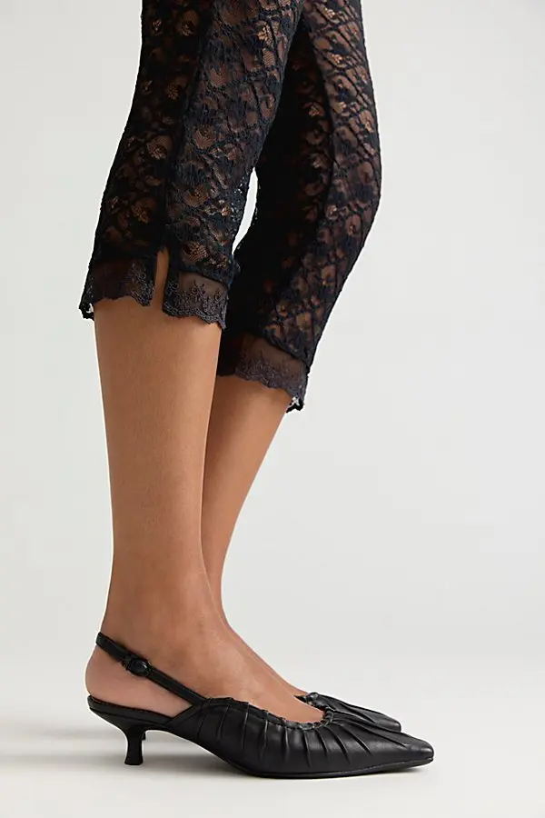CIRCUS NY BY SAM EDELMAN Katia Slingback Heels - Black