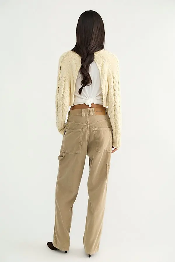 HAIKURE Sibilla Velvet Pier Utility Pants