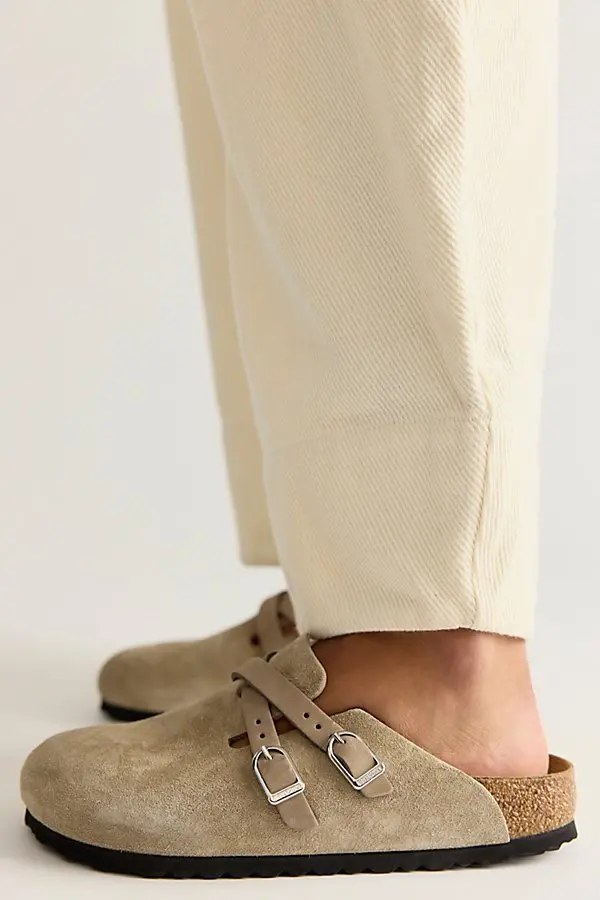 BIRKENSTOCK Blair Clogs - Taupe