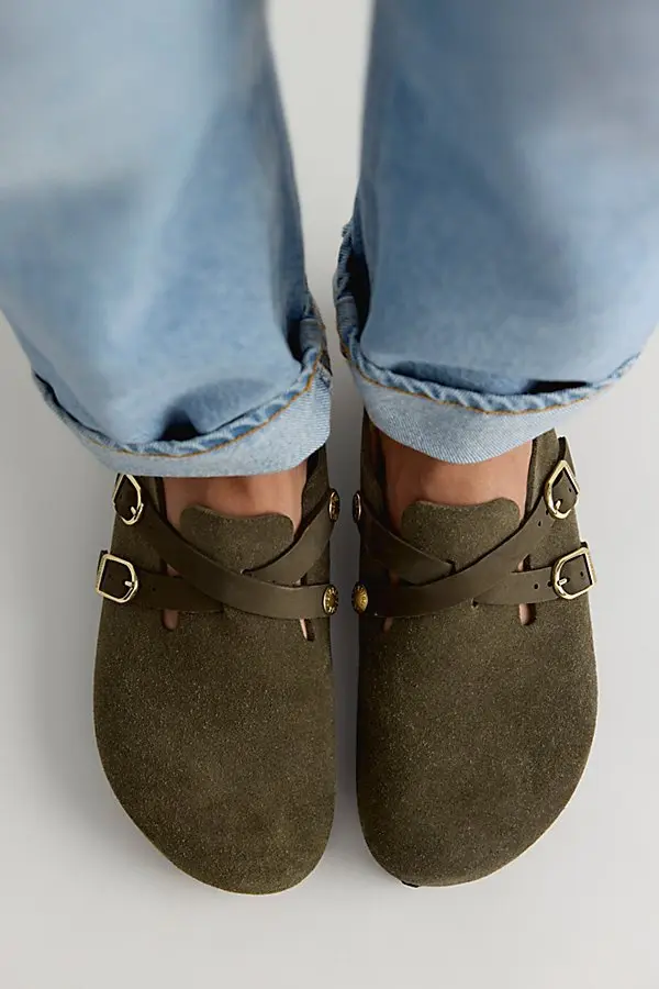 BIRKENSTOCK Blair Clogs - Thyme
