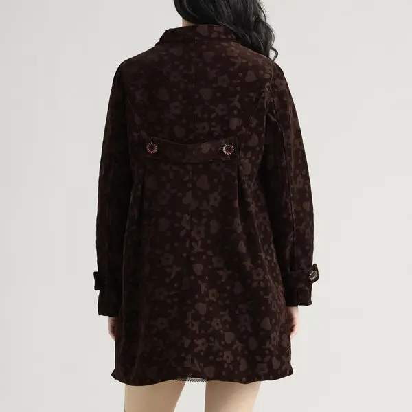 PAOLINA RUSSO Double Breasted Peacoat