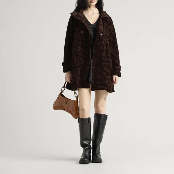 PAOLINA RUSSO Double Breasted Peacoat
