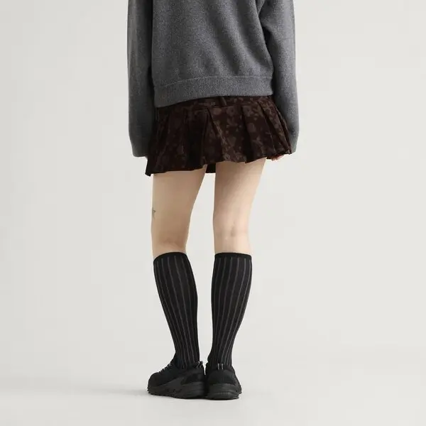 PAOLINA RUSSO Pleated Mini Skirt