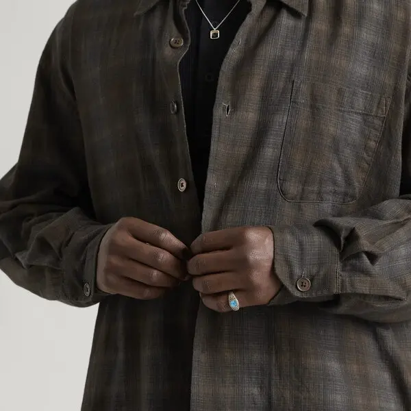 COMMON LINES Aquastone Signet Ring