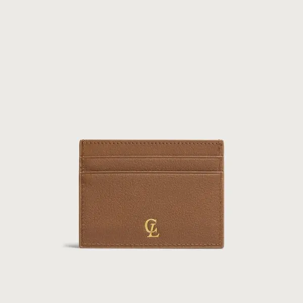 COMMON LINES Cardholder - Tan