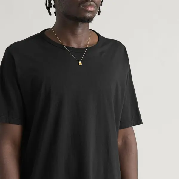 COMMON LINES Tiger Eye Pendant Necklace