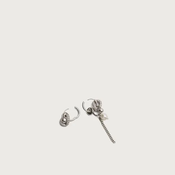 JUSTINE CLENQUET Jade Earrings