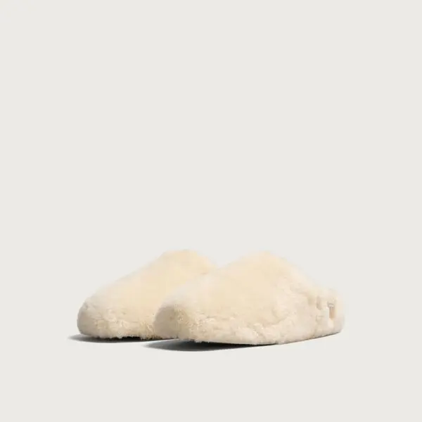 UGG Elea Fluffed Slip-on - Natural