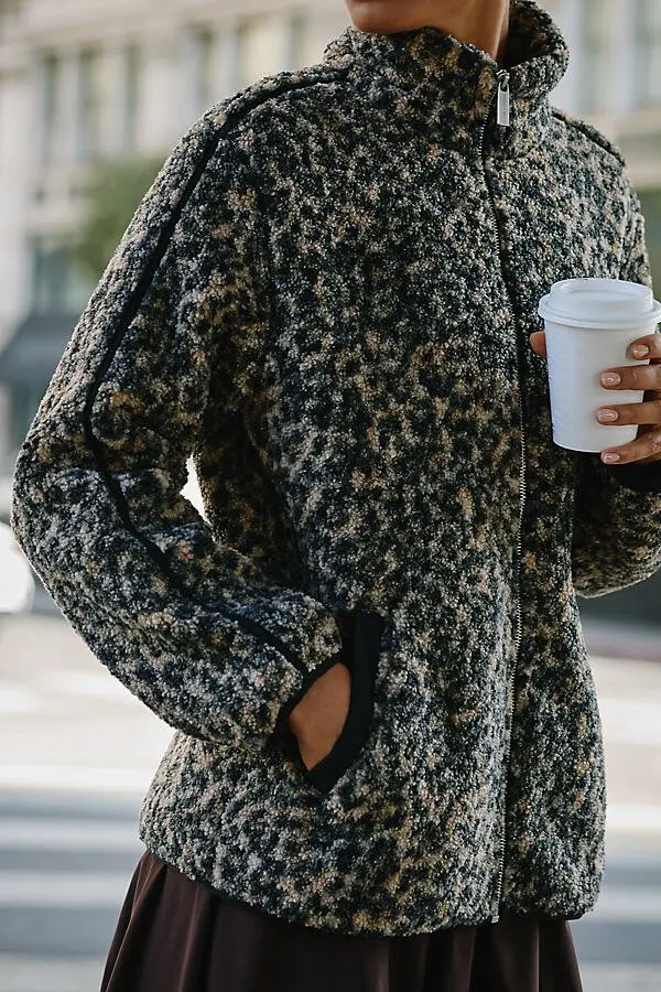 Sweaty Betty Contrast Fleece Jacket