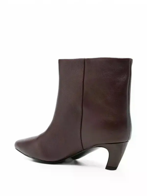 BIBI LOU Elara Pointed-toe Ankle Boots - Brown