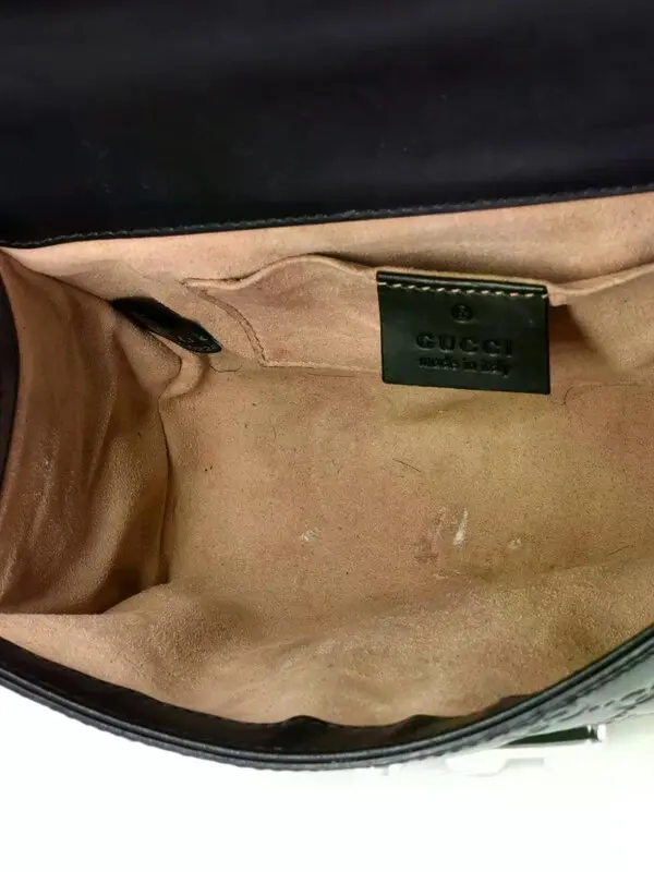 Gucci Padlock Shoulder Bag Guccissima Leather Small Crossbody Bag
