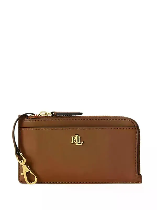 Ralph Lauren Logo-plaque Leather Wallet