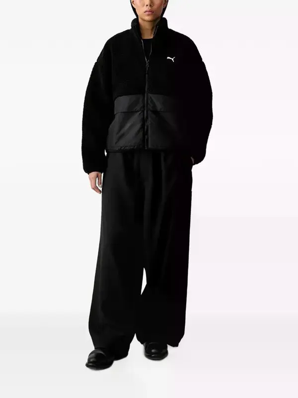 PUMA Re:fibre Fleece Relaxed Jacket - Black