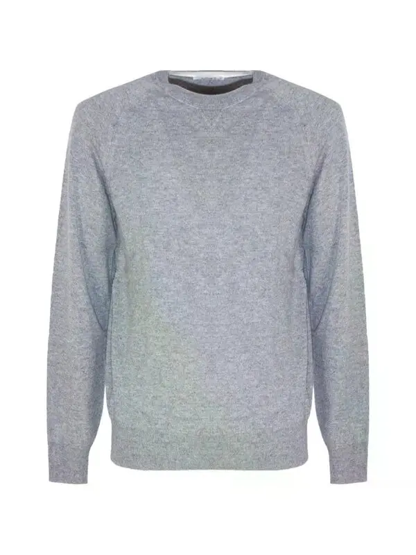 KANGRA Raglan-sleeve Cashmere Sweater - Grey