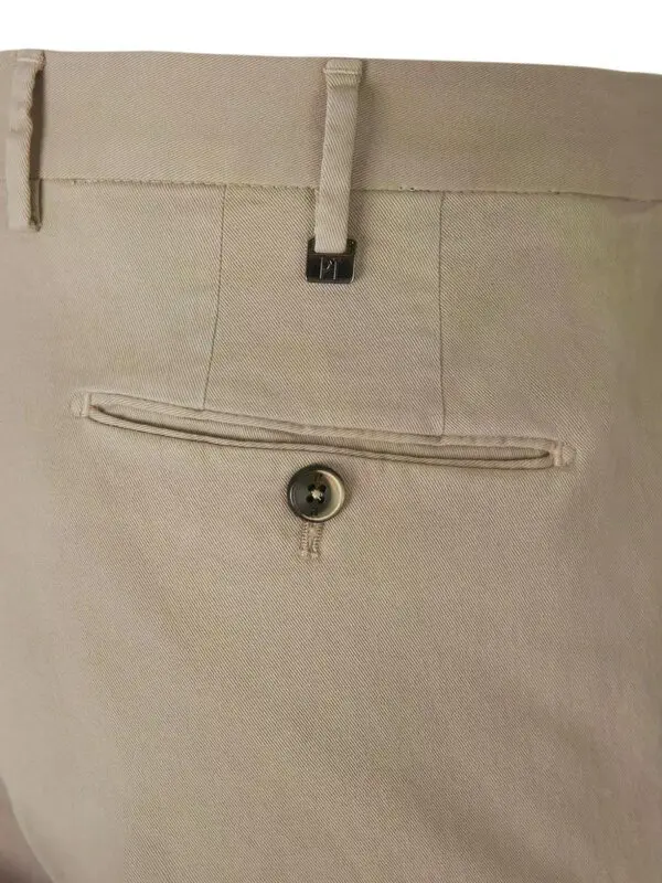 PT TORINO Logo-plaque Slim-fit Trousers