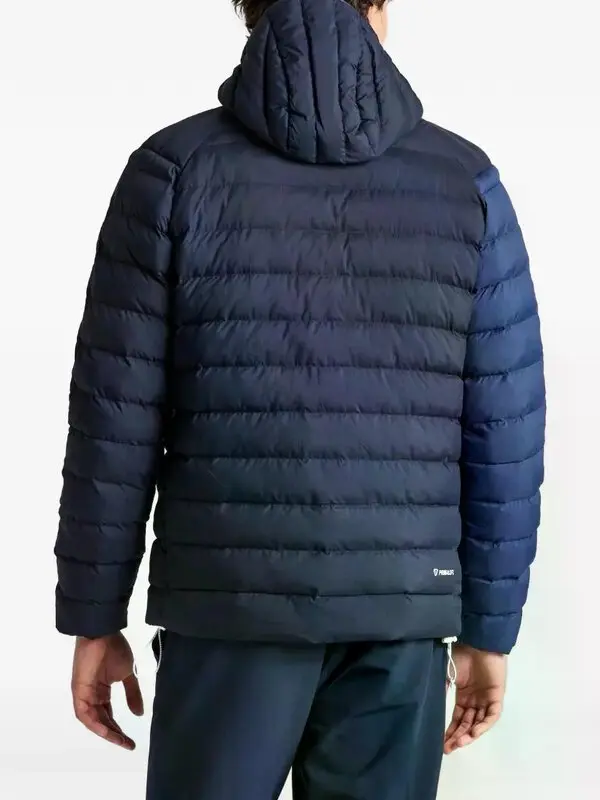 SLAM Altura Puffer Logo-print Quilted Jacket