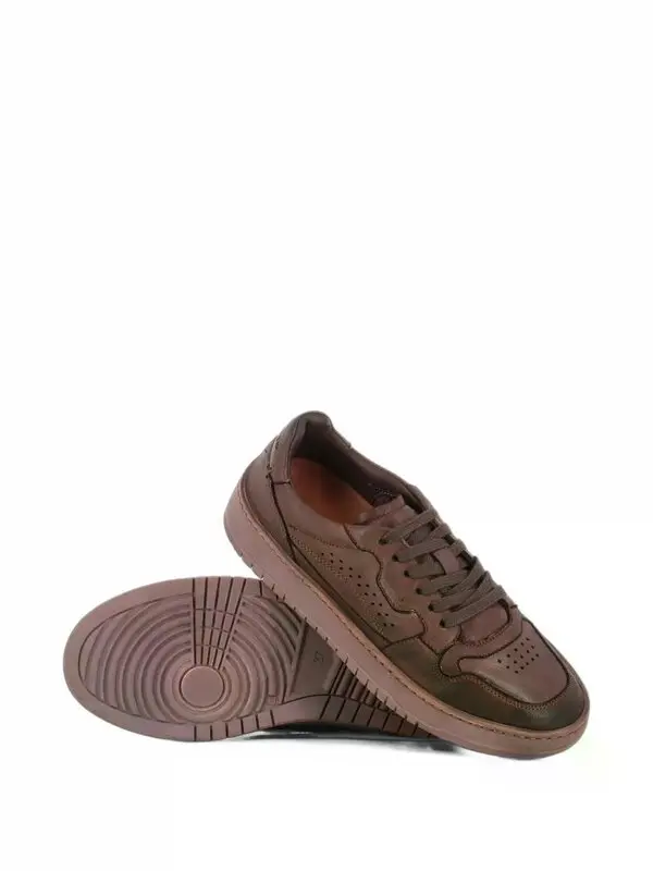 LEMARGO Perforated Panelled Sneakers