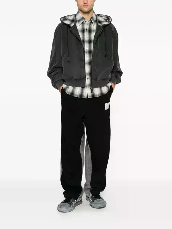 FENG CHEN WANG Zip-up Hoodie - Black