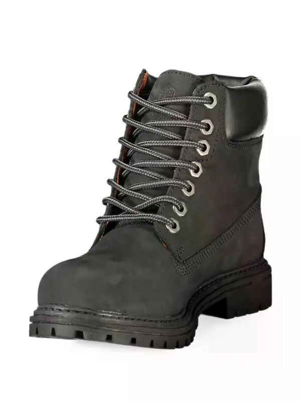 LUMBERJACK Lace-up Padded-collar Combat Boots