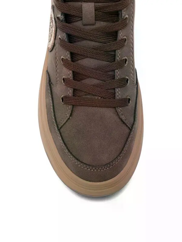 BLAUER. Maribel 02 Faux-fur Lace-up Ankle Boots