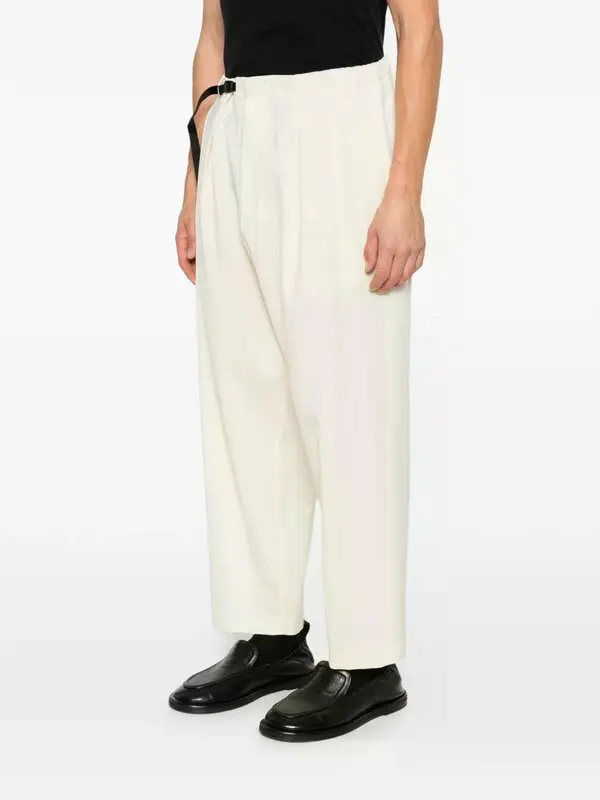 SEVEN GAUGE Belted Pleated Trousers
