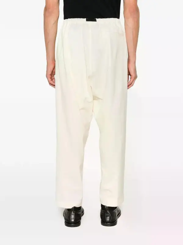 SEVEN GAUGE Belted Pleated Trousers